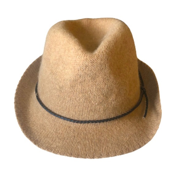 ADORA | Accessories | Nwt Adora Adjustable Wool Leather Braided Tan ...